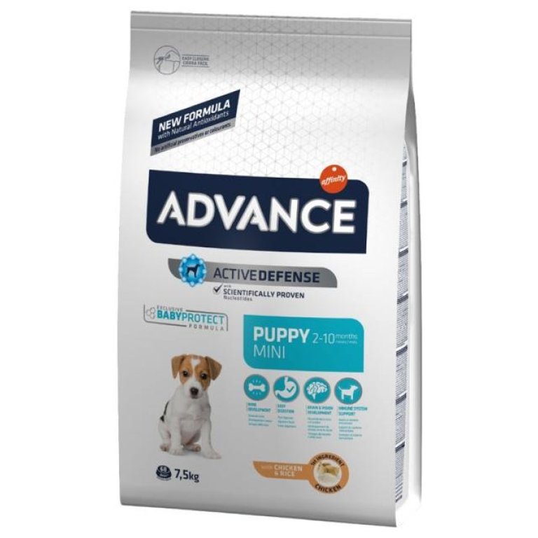 Advance Mini Puppy Frango - Pet4you.net